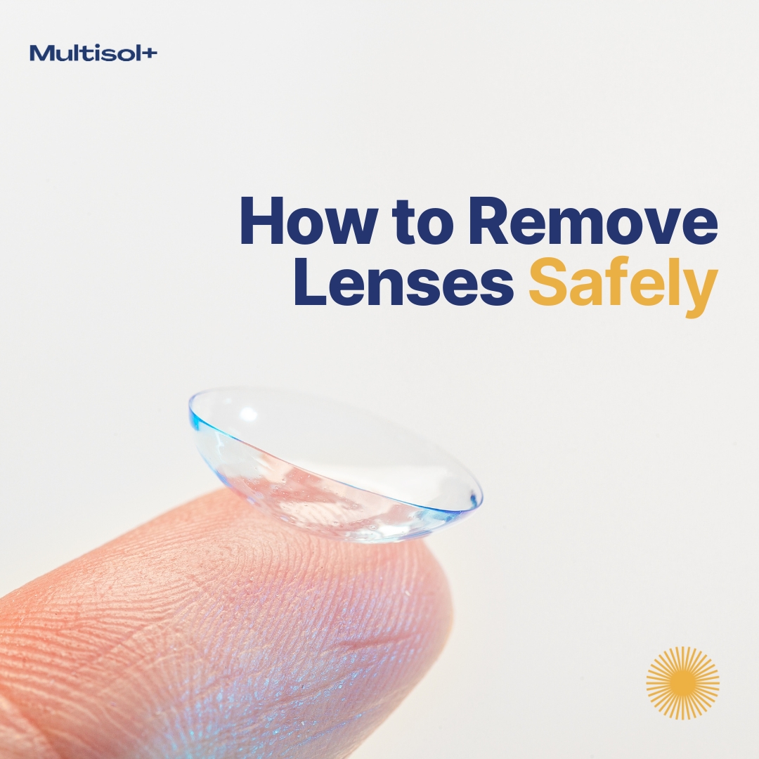 How to Safely Remove Eye Lenses